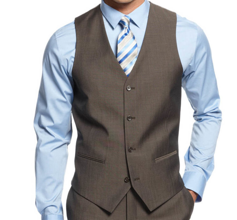 Light Brown Vest - Damanino | Bespoke Suit and Shirt Makers